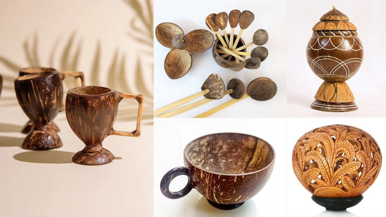 Coconut Shell Handicrafts – OrumIndicus